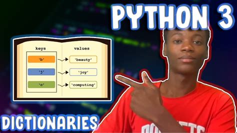 Python Tutorial The Basics Part Dictionaires YouTube