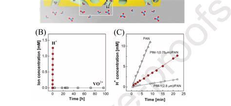 A Schematic Illustration Of Size Exclusion Effects With A Pim 1 Film Download Scientific