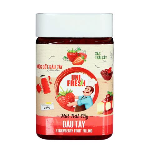 Mứt Dâu Tây Unifresh 350g Siêu Thị Ngành Bánh Vn
