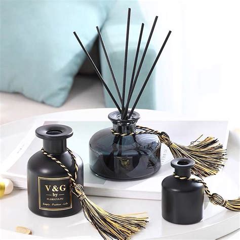 200ml Reed Diffusers Round Fragrance Luxury Empty Glass Bottle Aroma