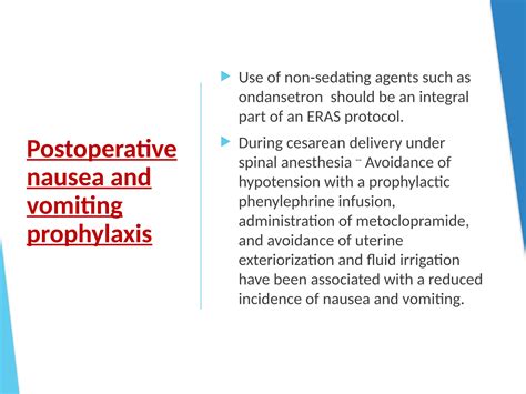 Eras Obstetrics Enhanced Recovery After Cesarean Section Pptx