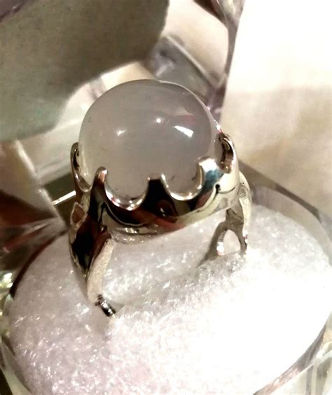 Real Silver Unigender Muh E Najaf Ring Etsy