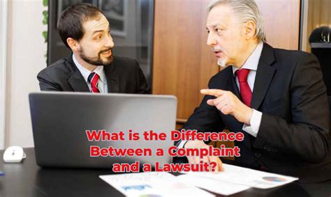 What Is The Difference Between A Complaint And A Lawsuit Find Out Now