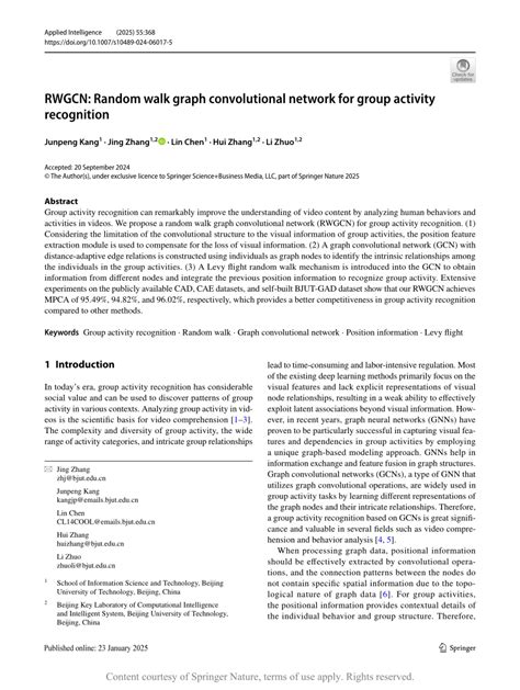 Rwgcn Random Walk Graph Convolutional Network For Group Activity