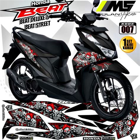 Jual Decal Sticker Striping Variasi Beat Deluxe 2020 2024 And Beat Street