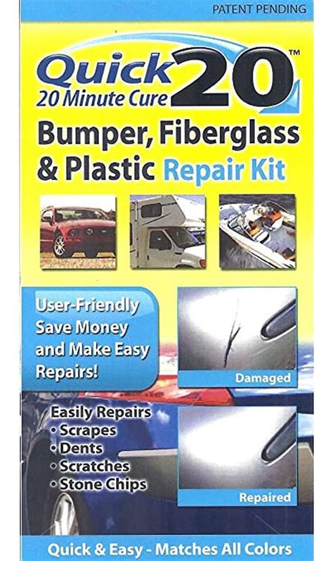 Quick 20 Bumper Repair Kit For Colored Bumpers 20 902