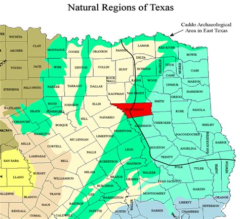 Henderson County In East Texas Download Scientific Diagram