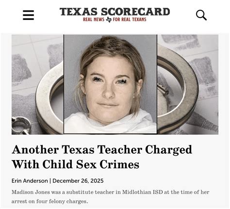 Erin Texas Scorecard Took A Break For Christmas But Predatory