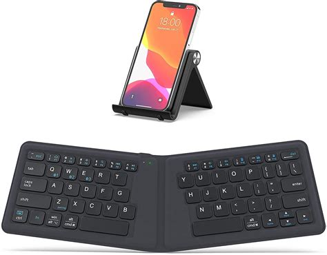 IClever BK Bluetooth Keyboard Multi Device Portable Bluetooth Type C Rechargeable