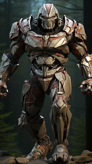 Premium Ai Image Armor Design