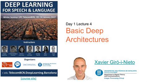Pdf Basic Deep Architectures D1l4 Deep Learning For Speech And Language Dokumentips