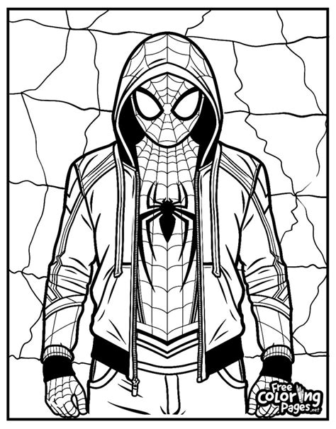 Spiderman Printable Coloring Pages King Printables