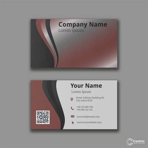 Pipefitter Business Card Template With Minimal Clean Layout Business
