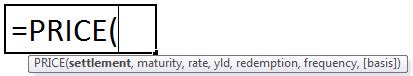 Price Function In Excel Formula Examples How To Use Price Function