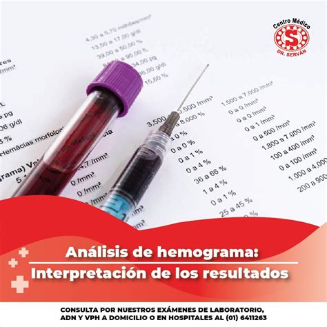 Ejemplo De Los Resultados De Un Hemograma
