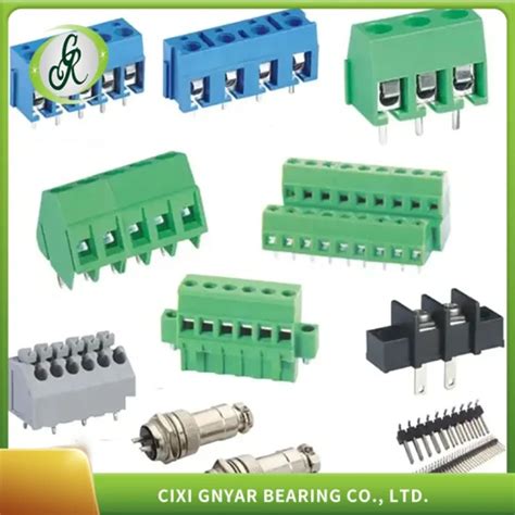 Pcb China Factory Electrical Pcb L Type Rail Mounted Terminal Block