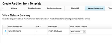 Create Partition Using Partition Template In Hmc