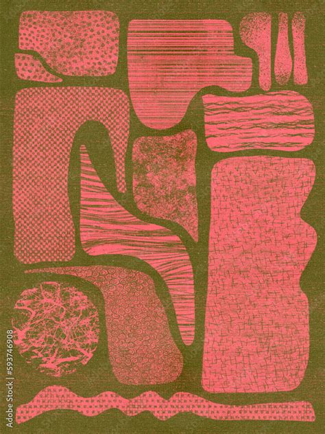 colorful design abstract pattern with texture ilustração do Stock Adobe Stock