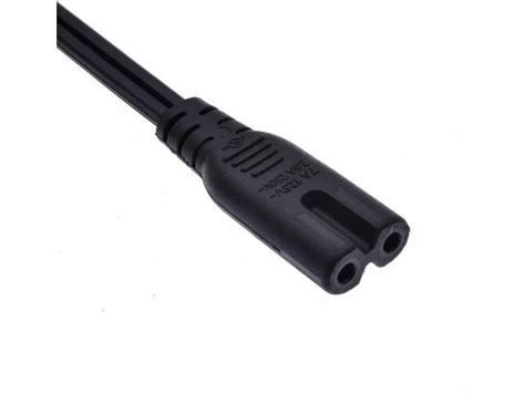 Standard Molded IEC 320 C14 Socket To IEC C7 Plug AC Power Adapter Cable Standard AC Power