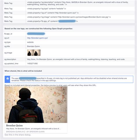 Working With Hugos Internal Partial Templates Facebook And Open Graph Brendan Quinn