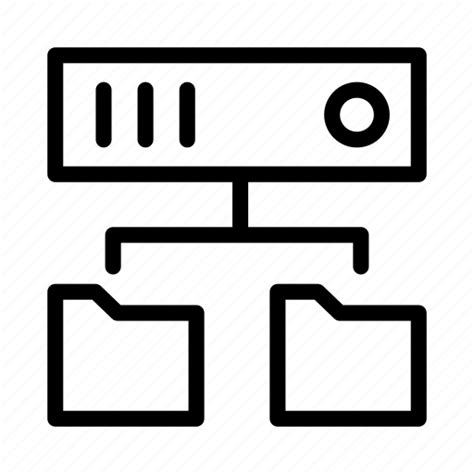Connection Directory Network Server Icon Download On Iconfinder