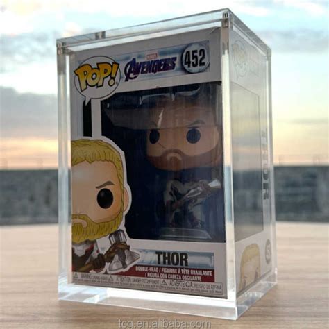 Tcg Custom Clear Stack Magnetic Acrylic Funko Pop Hard Case For 4inch