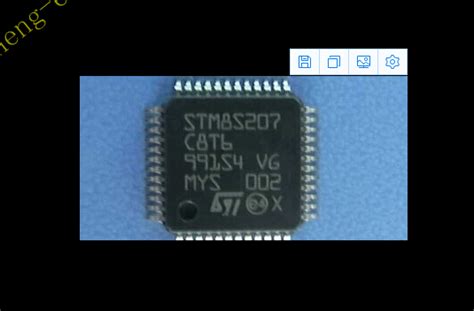 1pcs stm8s207c8t6 performance line 24 mhz stm8s 8 bit mcu lqfp48 ebay
