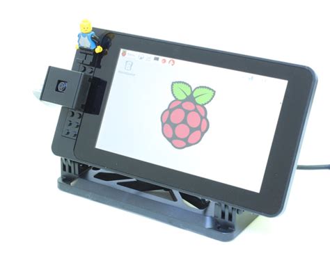 Smartipi Touch For The Official Raspberry Pi Display With Lego Front