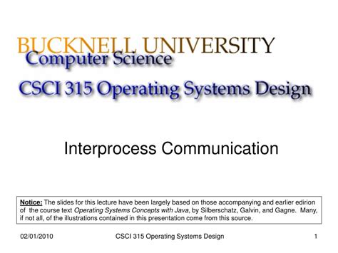 ppt interprocess communication powerpoint presentation free download