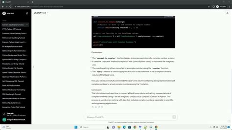Convert Dataframe String Complex I To J Python Youtube