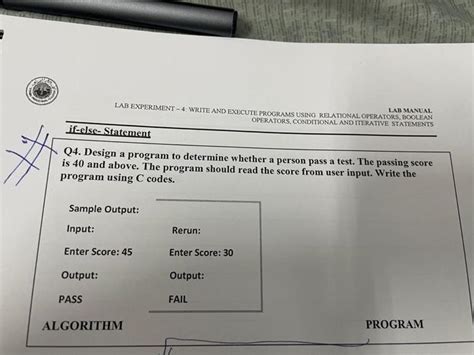 Solved 3 I Lab Manual Lab Experiment 6 Write And Execute