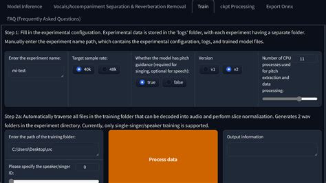 如何训练一个rvc模型？ Arasaka Ltd