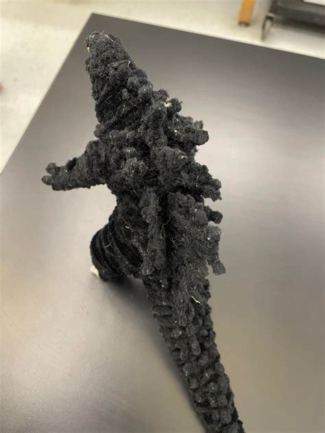 Godzilla Made From Pipe Cleaners Rgodzilla