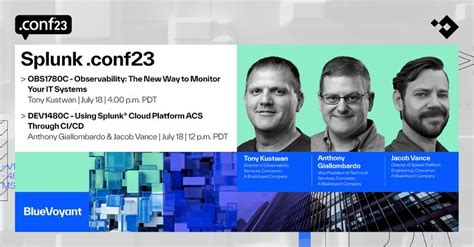 bluevoyant on linkedin splunkconf23 splunk splunksecurity