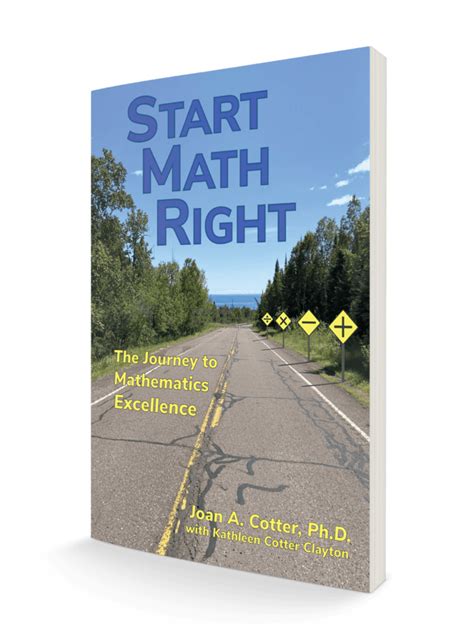 Start Math Right Dr Cotters Greatly Anticipated Book Is Here