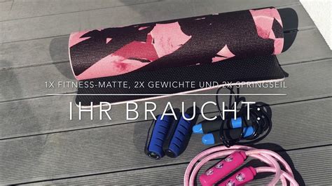 Fitnessübungen Für Zuhause Workout Für Anfänger Ohne Geräte Einfach Fit Halten Und Abnehmen