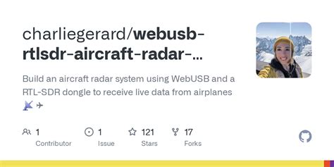 webusb rtlsdr aircraft radar system index at main · charliegerard