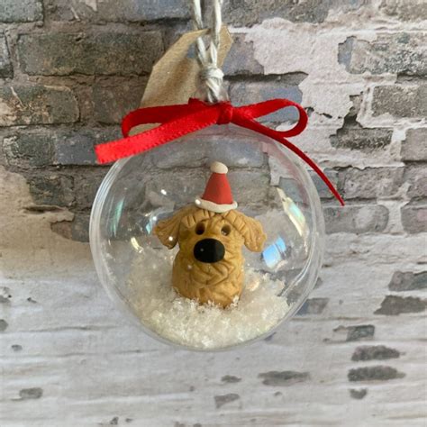 Cockapoo Labradoodle Christmas Bauble The British Craft House
