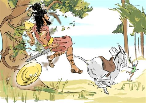 Absalom Bible Over 2 Royalty Free Licensable Stock Illustrations