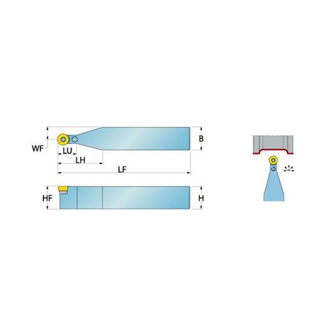Ingersoll Cutting Tools Indexable Turning Toolholder Prdcn20 16e Lever Msc Direct