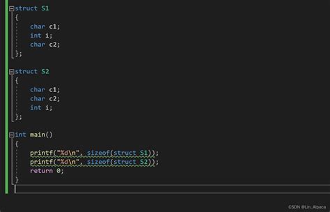 结构体的初步认识以及其内存的计算 阿里云开发者社区