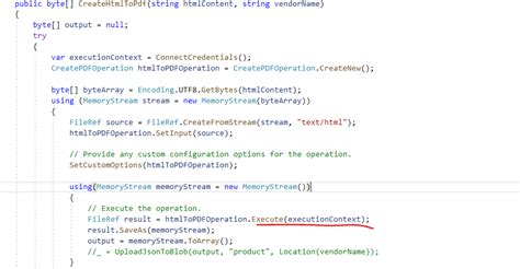 Serviceapiexception When Extracting Html To Pdf Adobe Community