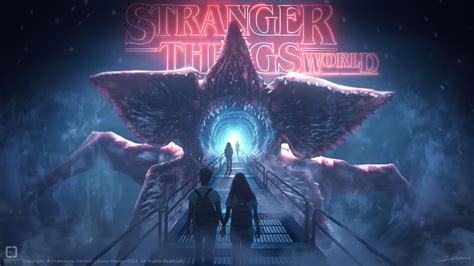 Artstation Stranger Things World Entrance