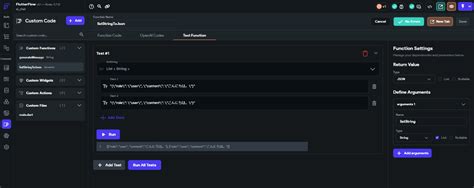 Flutterflow：openai Codexを使ったcustom Functionの作成