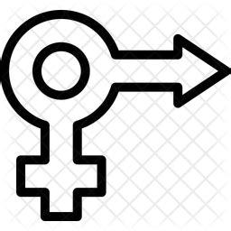 Bisexual Icon Download In Line Style