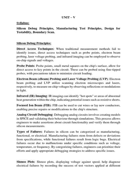 Unit 5 Notes Pdf Logic Gate Electronic Circuits