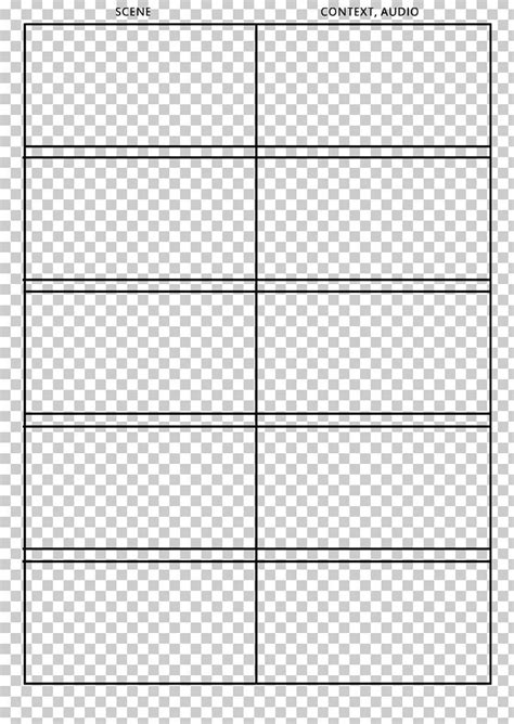 Storyboard Aspect Ratio Pdf Paper Png Clipart Angle Area Arm