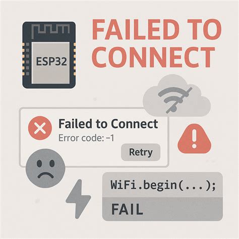 ESP Wi Fi Connection Failure