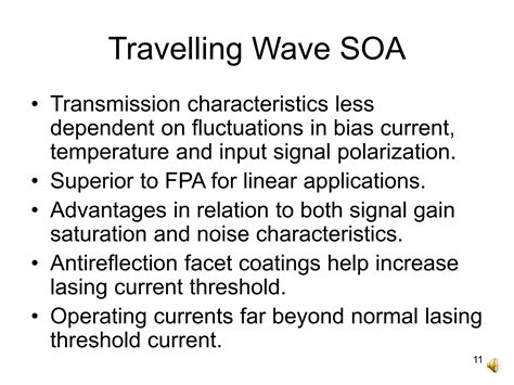 Semiconductor Optical Amplifiers Ppt Consumer Electronics Technology And Computing