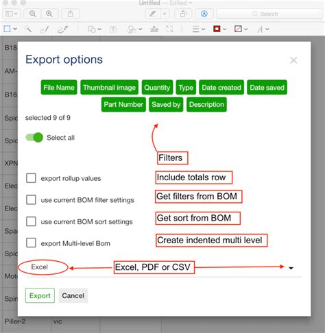 user interface openbom training library
